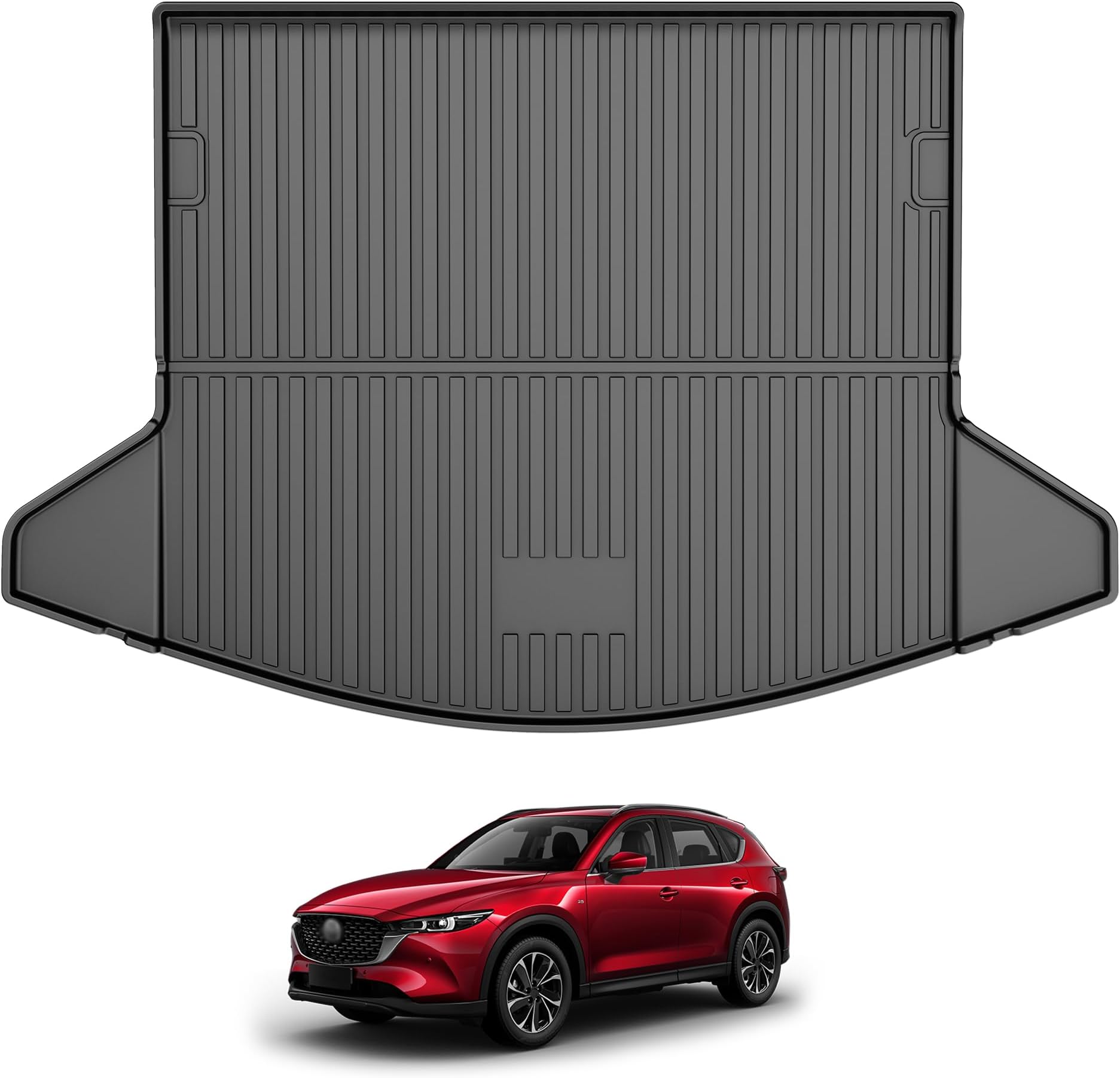 Amazon.com: Mallofusa Cargo Liner Rear Cargo Tray Trunk Floor Mat ...