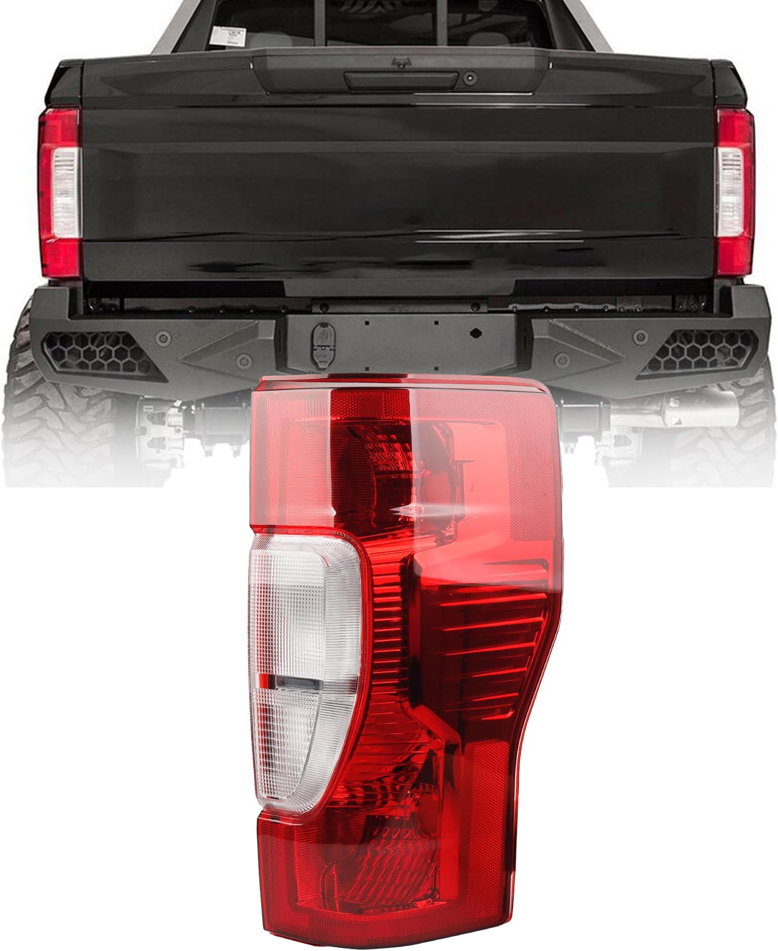Amazon.com: TEMSONE Rear Right Tail Light Housing Assembly OEM Style ...