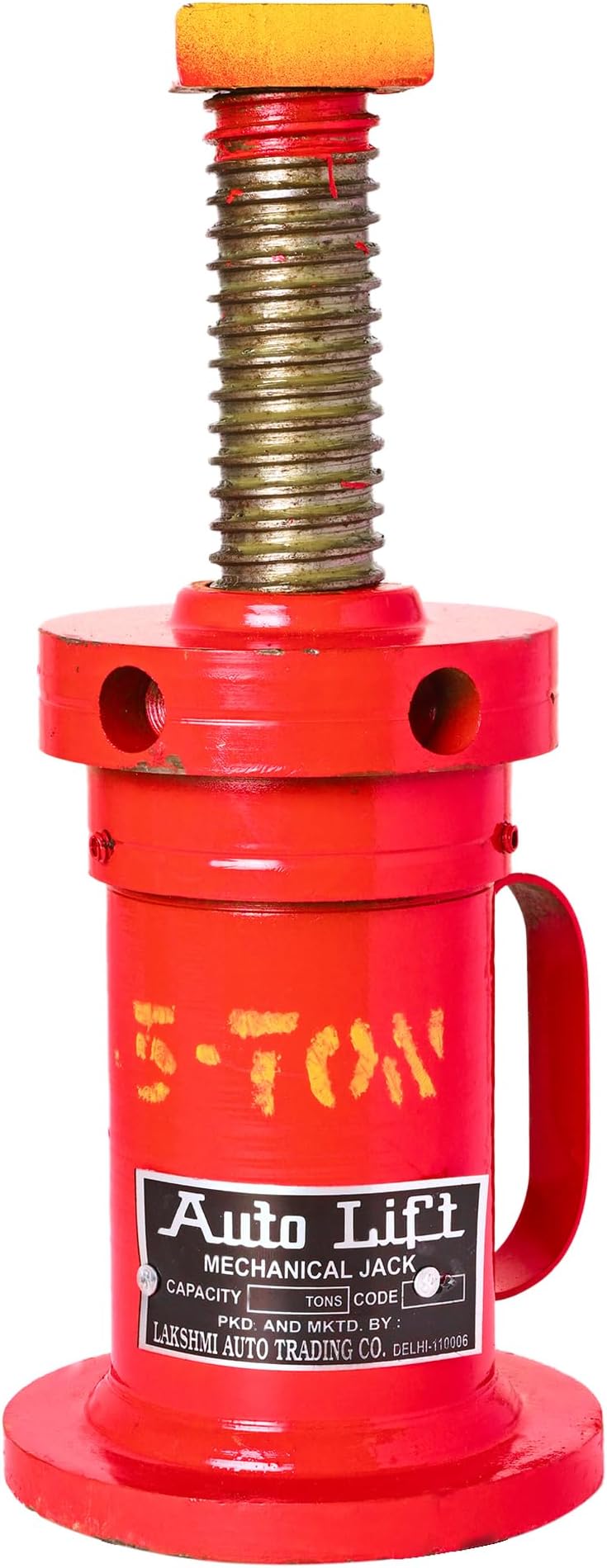 5 Ton Mechanical Screw Jack Cast Iron Made with Single Lift for Light ...