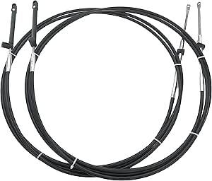 2pcs Marine Outboard Throttle Cable 10FT For Mercury gen 1 Control ...