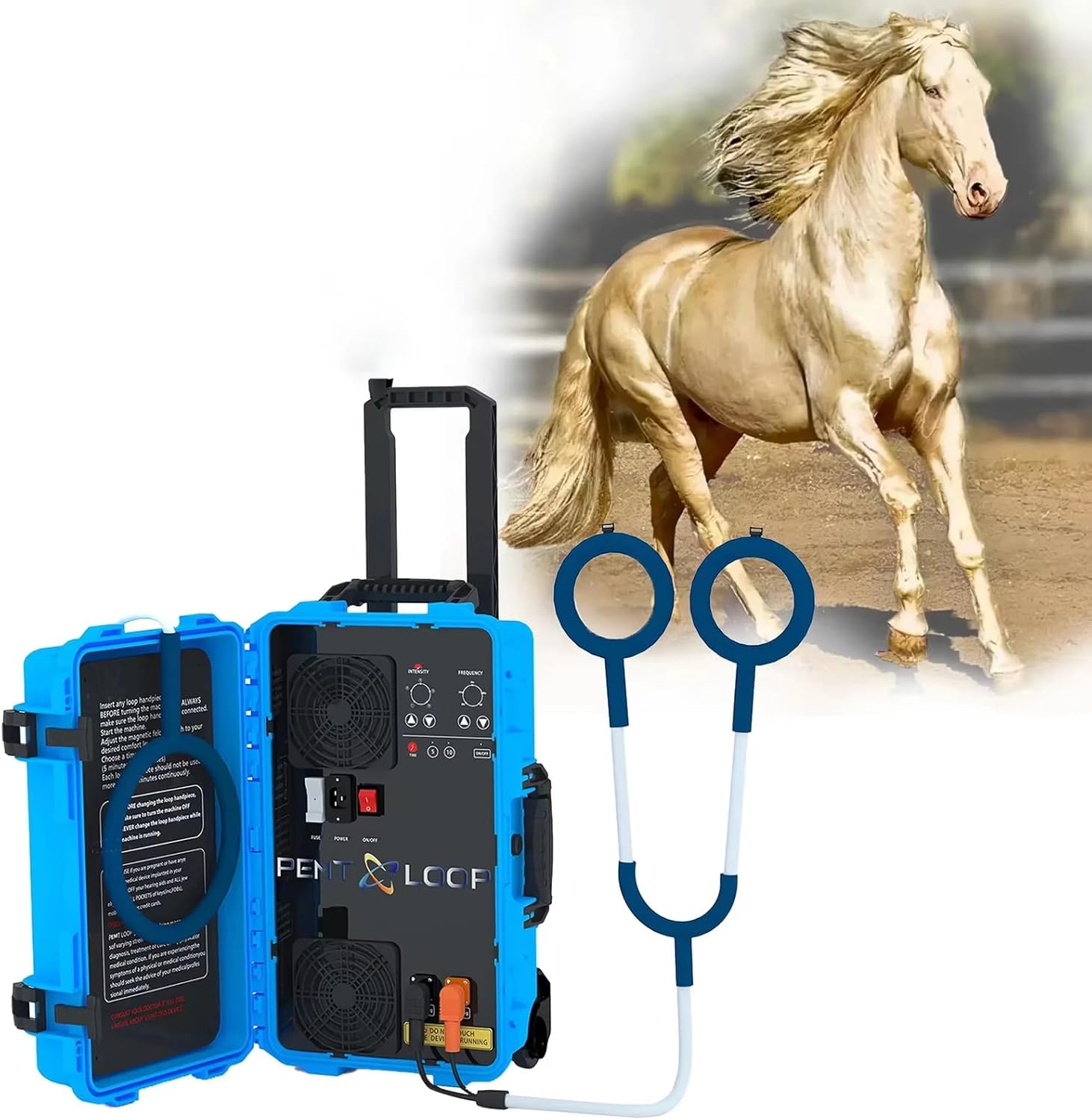 Aniwini Magnetic Horse PEMF Therapy Devices with X wing, Single and ...
