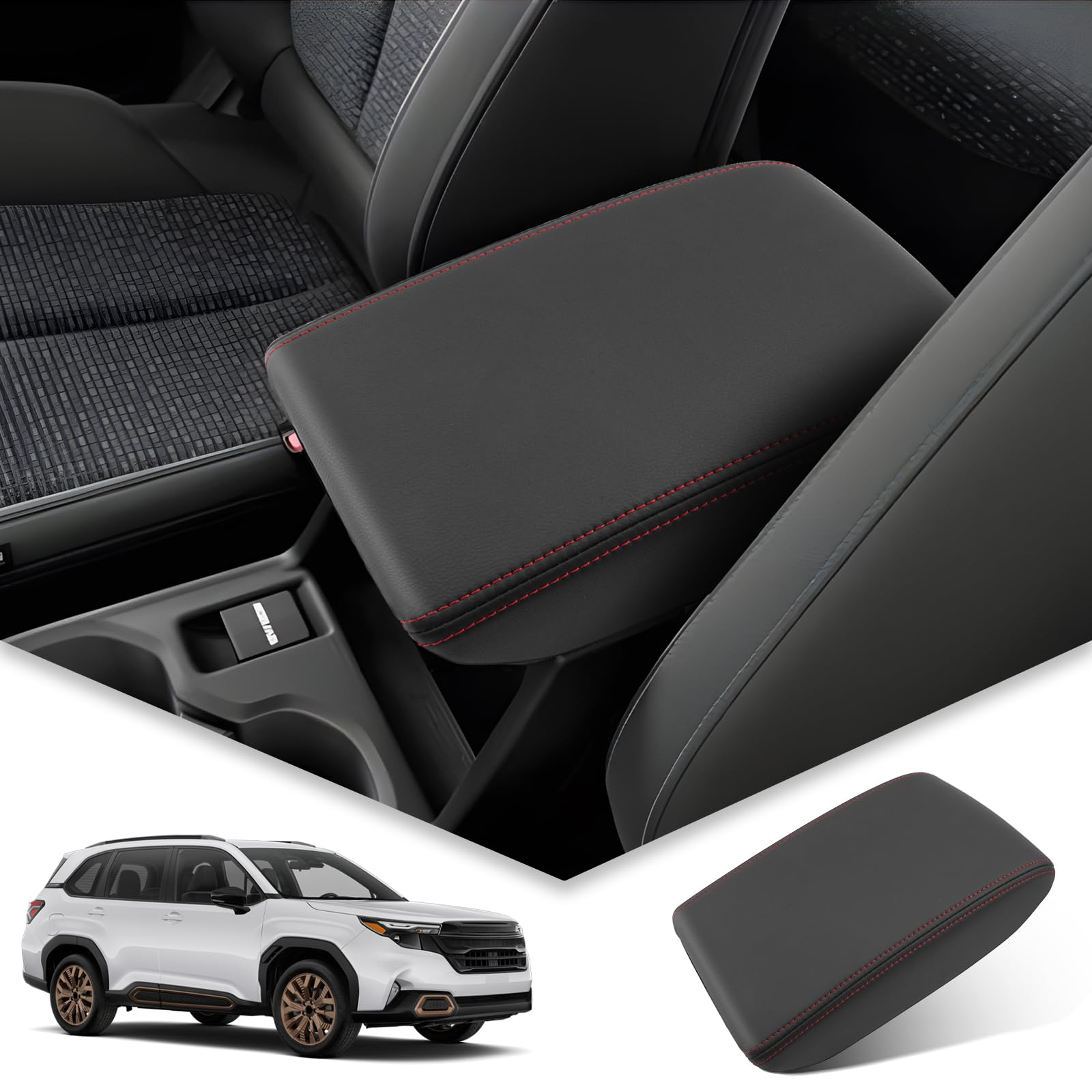 Amazon.com: BIBIBO for 2025 Subaru Forester Center Console Cover ...