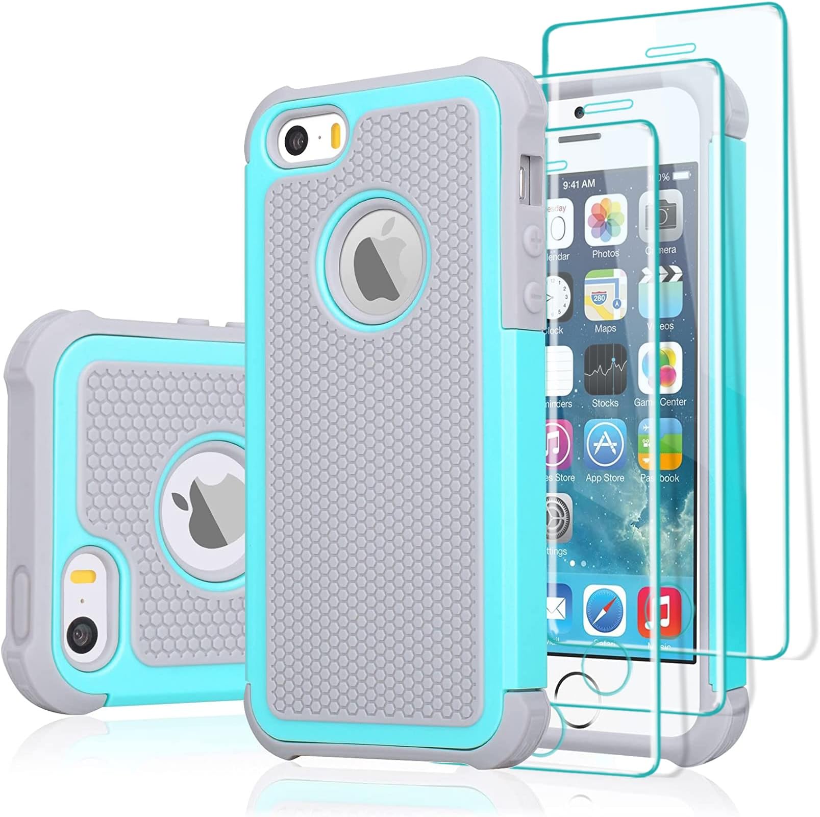 Amazon.com: ULAK iPhone 5S Case, iPhone 5 Case,iPhone SE Case, Knox ...