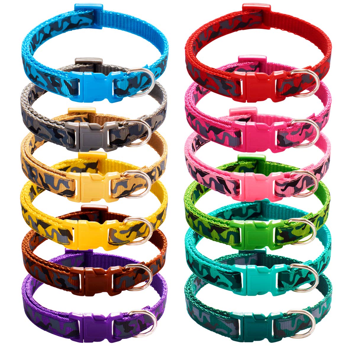 Snapklik.com : Ameolela Puppy ID Collars Identification Whelping Soft ...