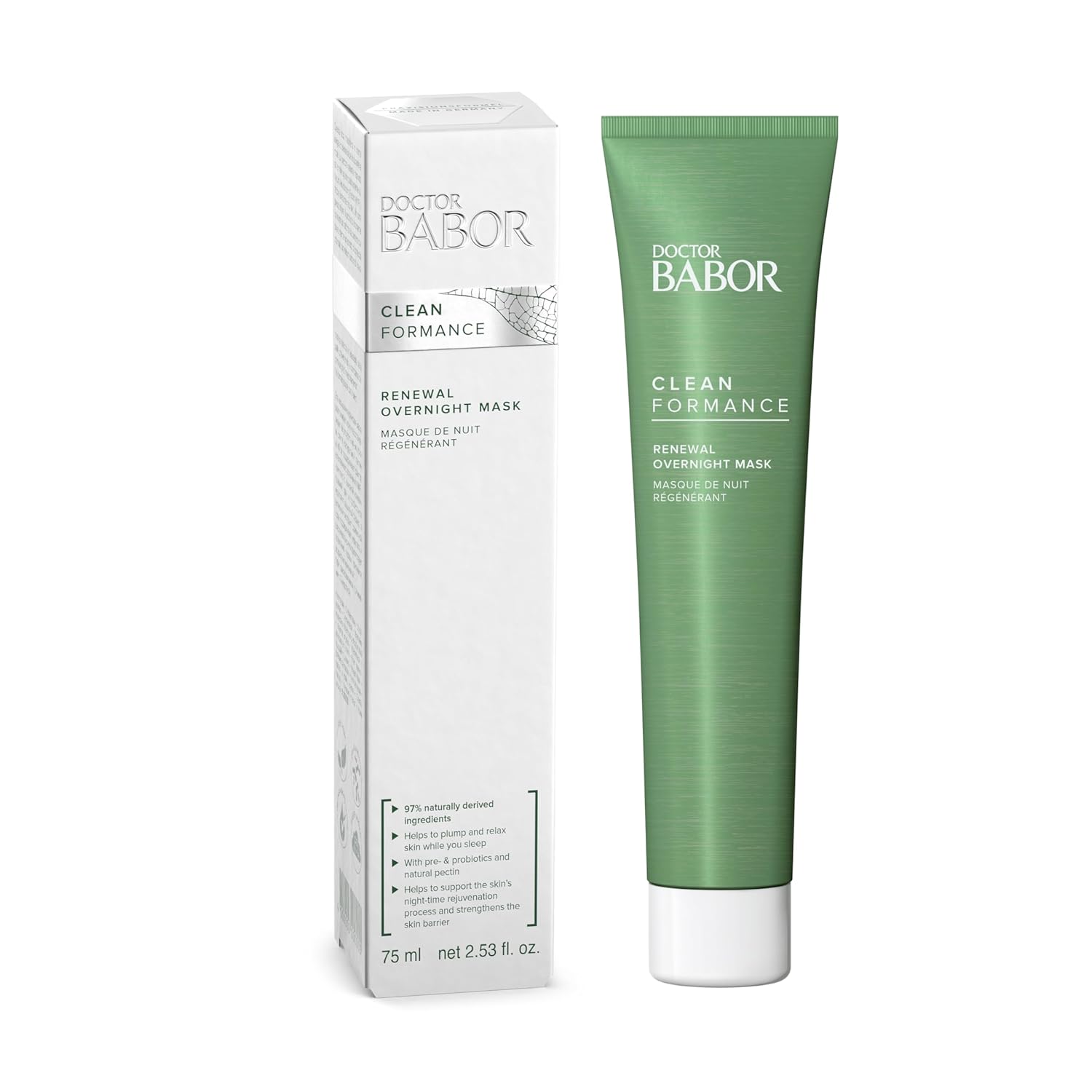 Amazon.com: BABOR CLEANFORMANCE Renewal Overnight Mask, Rejuvenate and ...