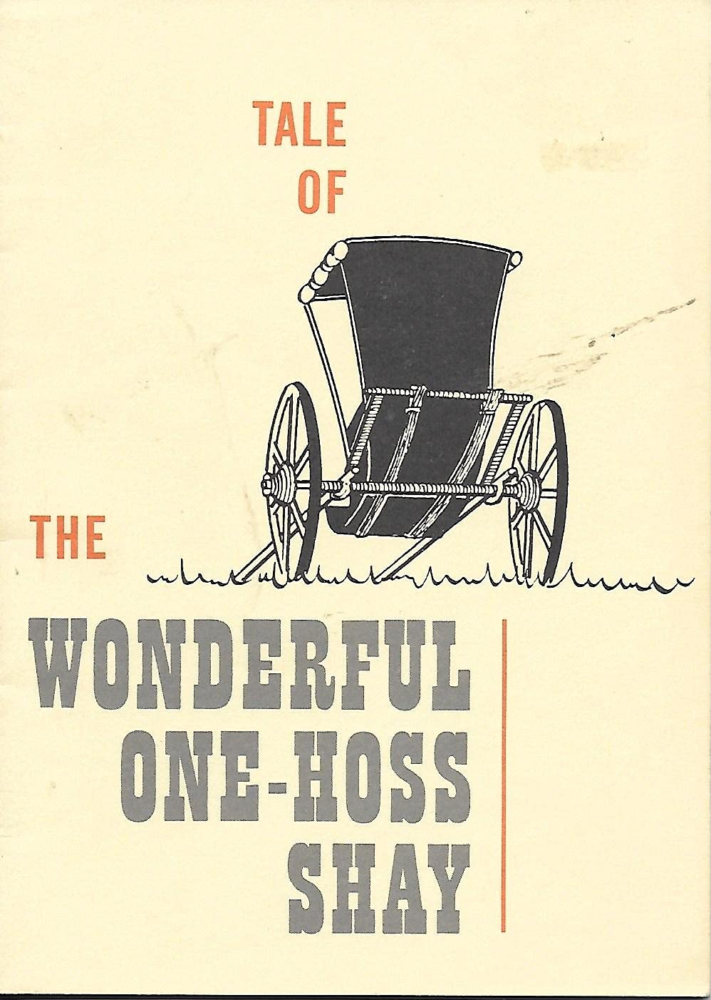 Tale of the Wonderful One-Hoss Shay: General Motors Corporation: Amazon ...