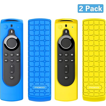 [2 Pack] Pinowu Firestick Remote Cover Case (Glow in the Dark ...