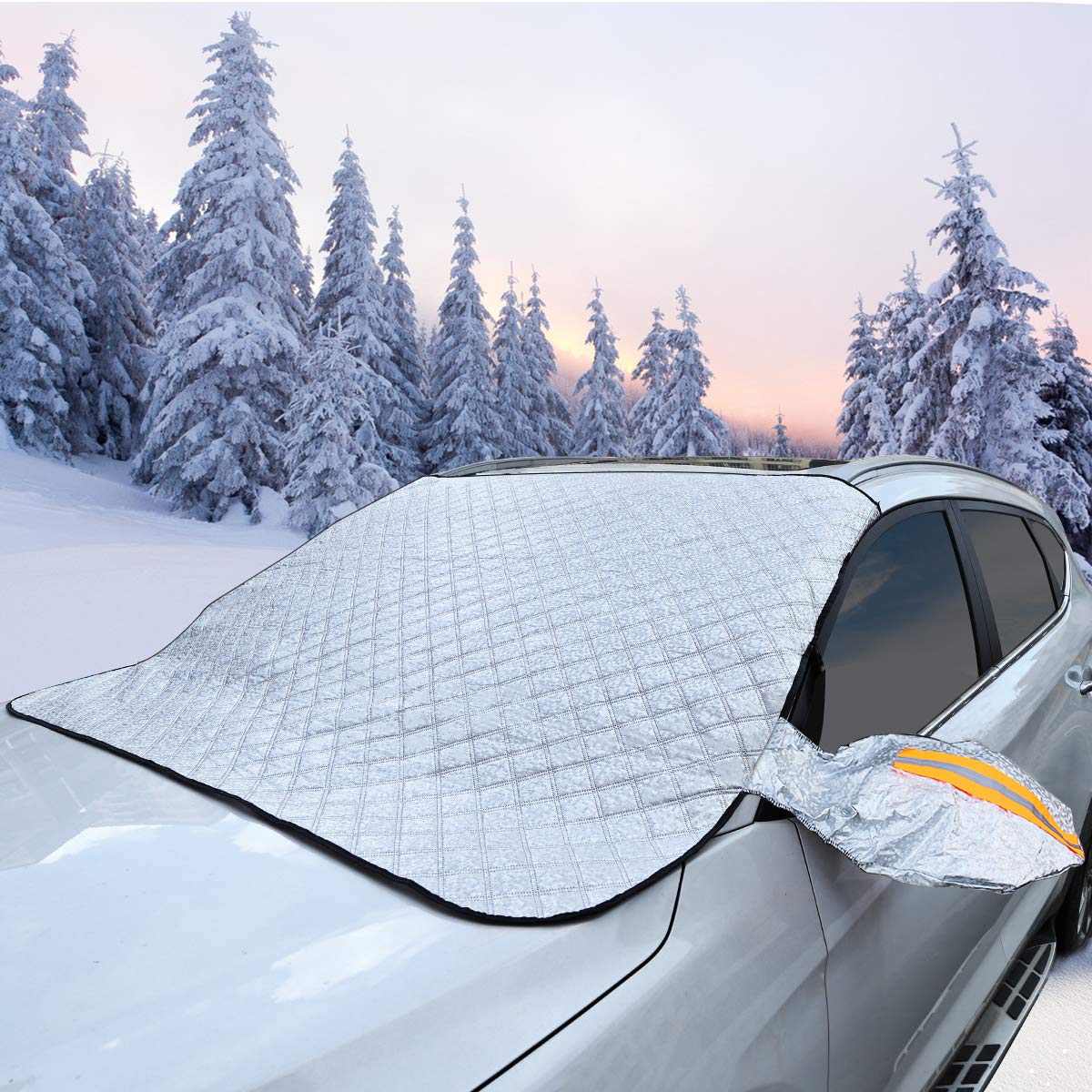 Amazon.com: NDDI POWER Car Windshield Snow Cover, Thickened Magnetic ...