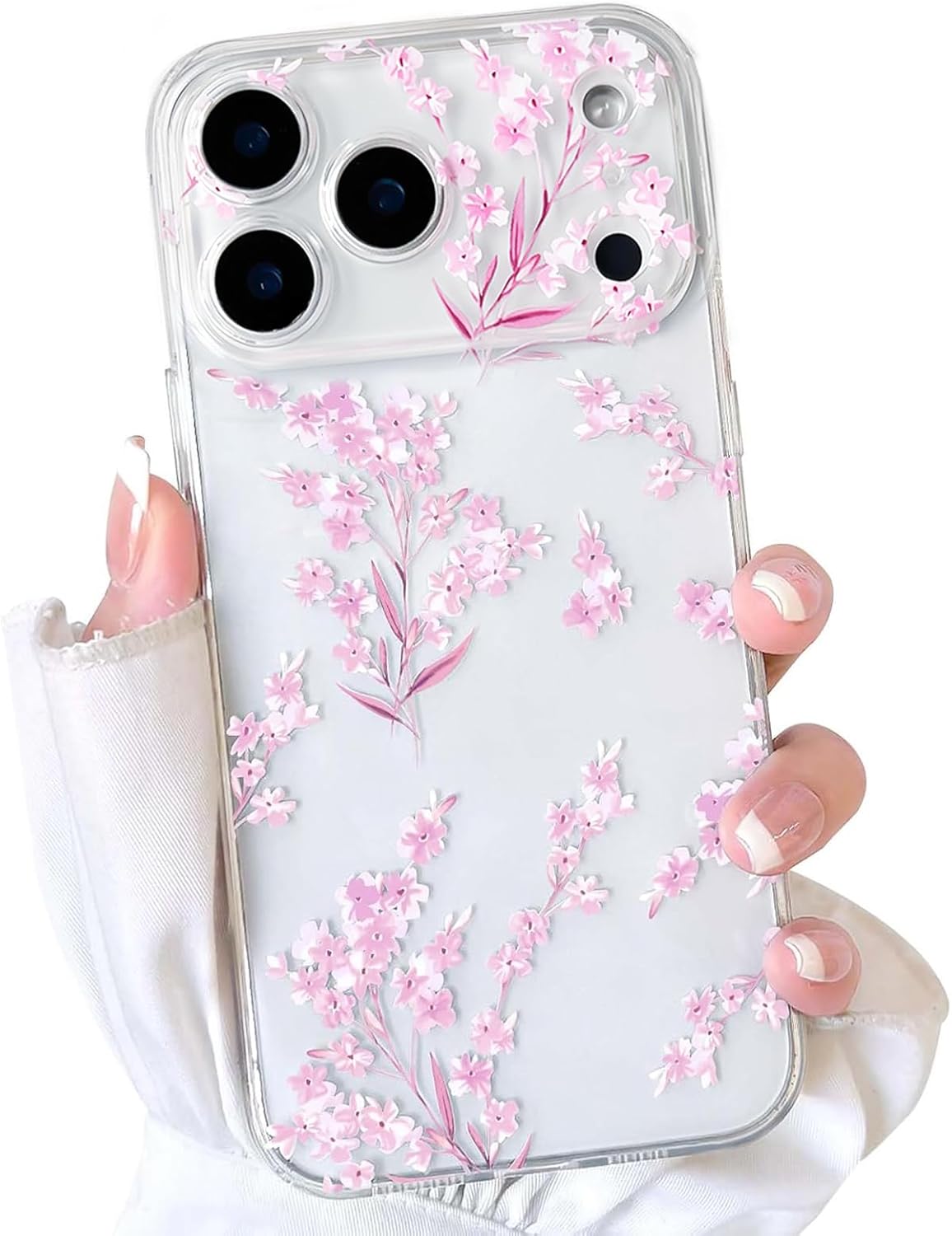 Amazon.com: NITITOP Compatible for iPhone 17 Pro Max Case Cute Clear ...
