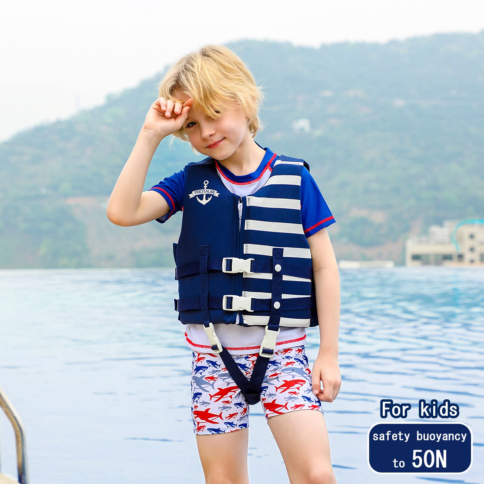 Snapklik.com : Kids Swim Vest - Toddlers Swimming Buoyancy Floation ...