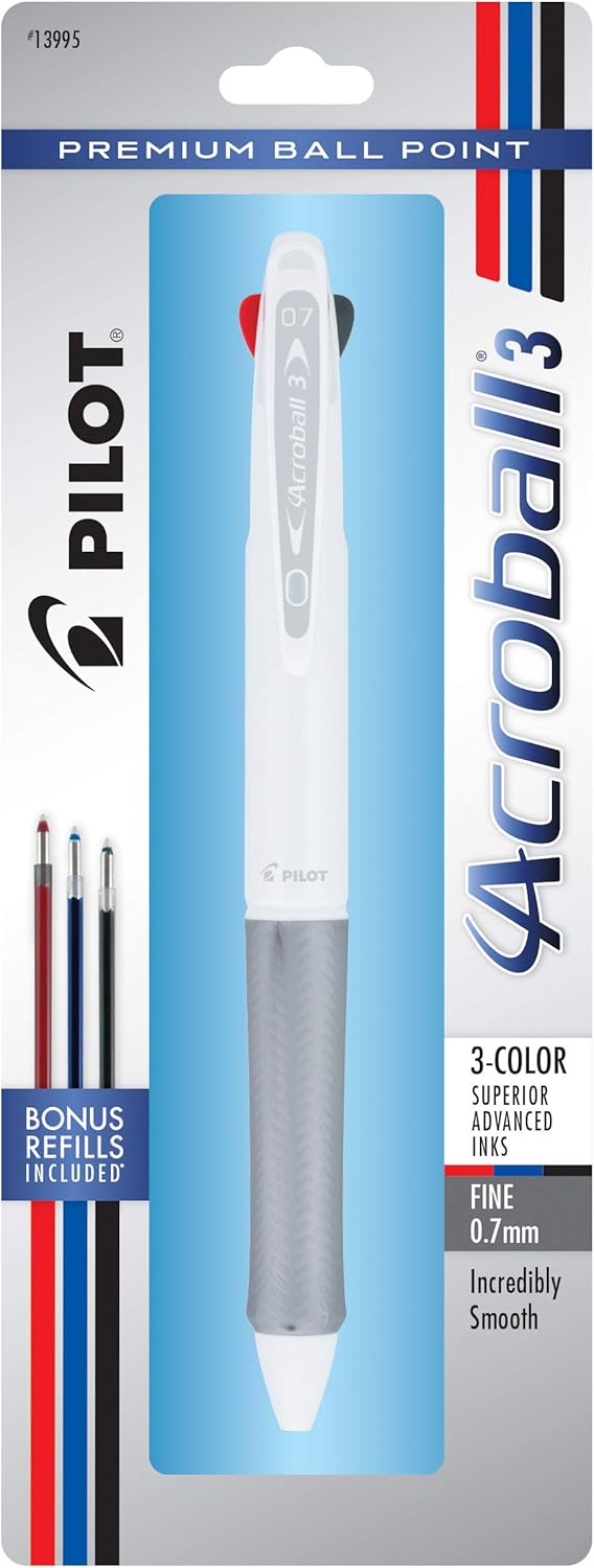 Amazon.com: PILOT Acroball 3 Premium Multi-Function Advanced Ink Pen ...