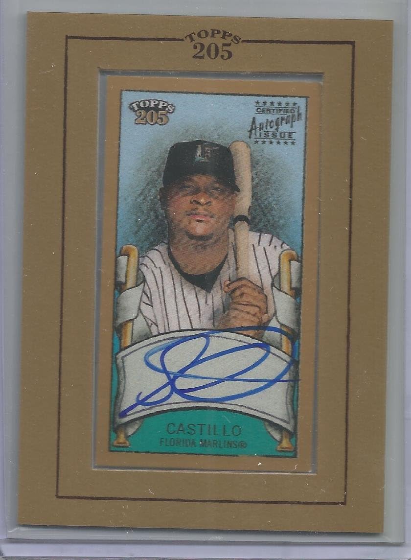 Amazon.com: 2003 Topps T205 Baseball Luis Castillo Mini Framed ...