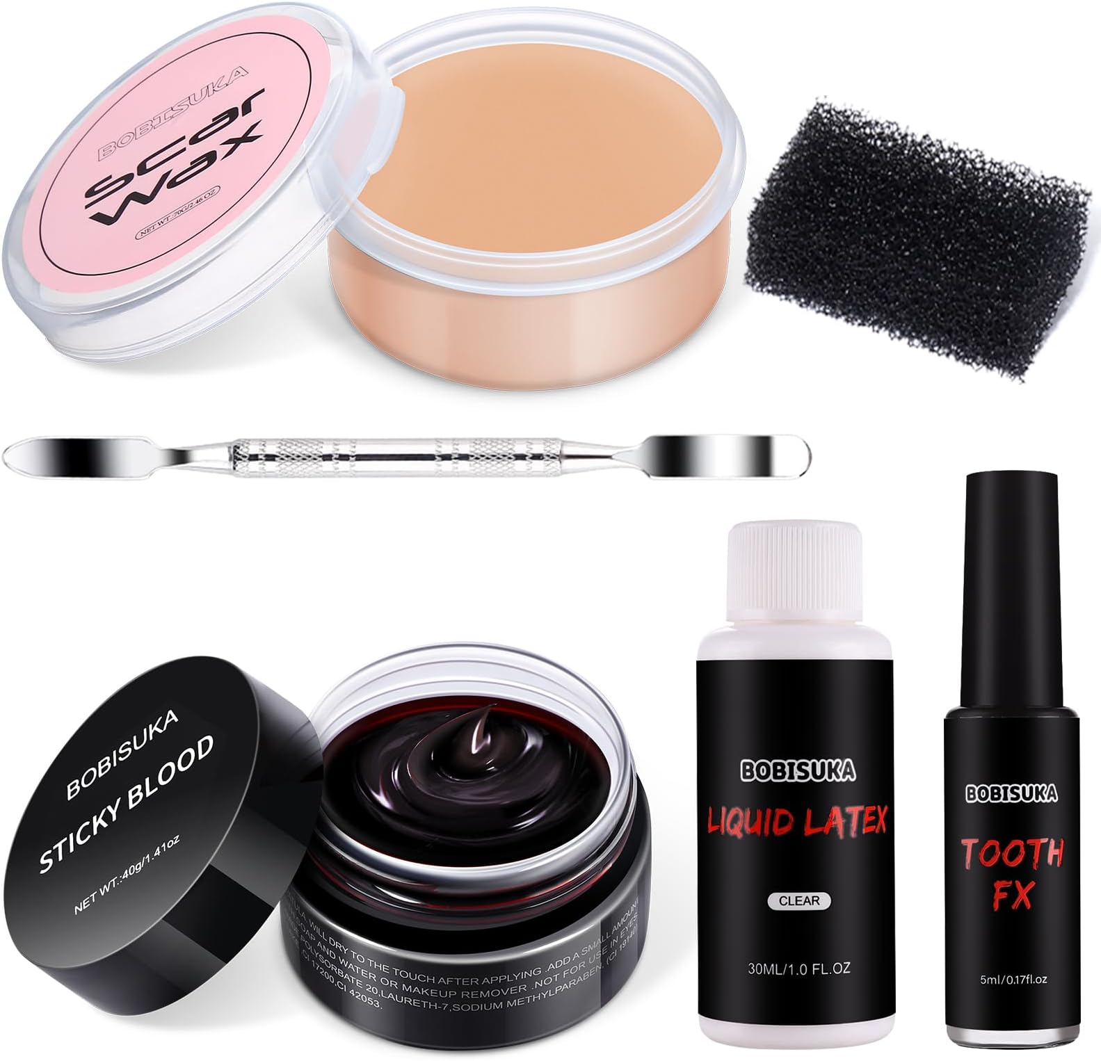 Amazon.com : Graftobian Professional Severe Trauma Makeup Kit for ...