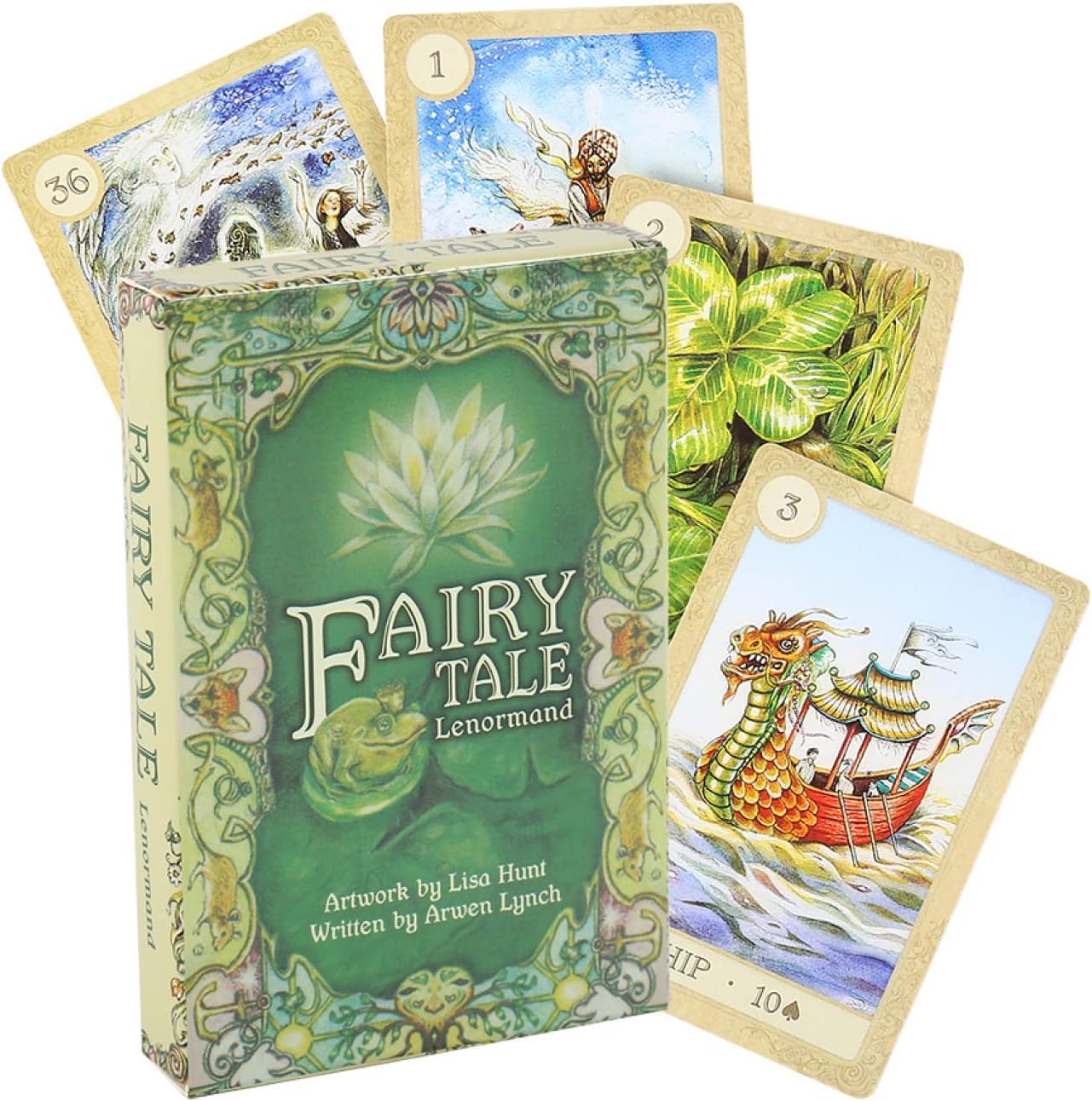 Amazon.com: Bewish Tarot Cards-Fairy Tale Lenormand Oracle Cards ...