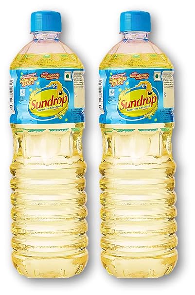 Sundrop Superlite Advanced 1L Bottle (Pack of 2) Unique : Amazon.in ...