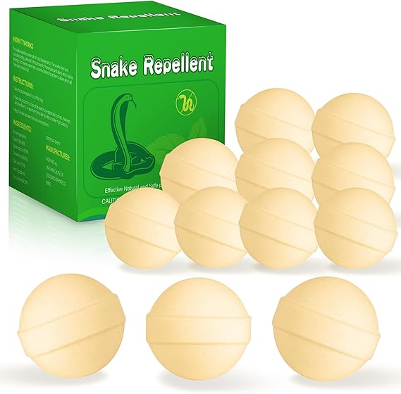 Amazon.com: 12 Pack Powerful Snake Repellent for Yard, Natural Snake ...