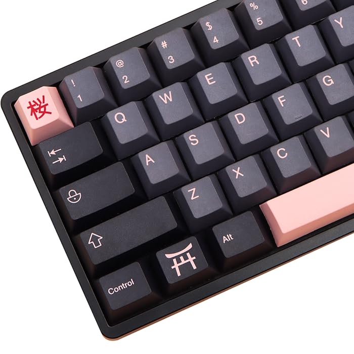 Buy MOLGRIA Keycaps 136 Set Night Sakura for Full Sized Keyboard ...