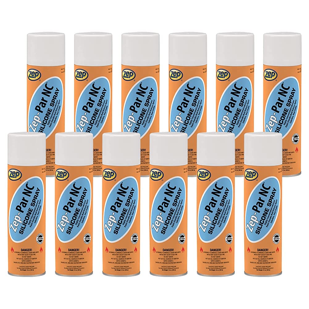 Amazon.com: Zep-Par NC Silicone Spray Lubricant - 12 oz (Case of 12 ...