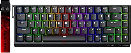 Amazon.com: MADLIONS MAD68 HE Rapid Trigger Magnetic Switch Gaming ...