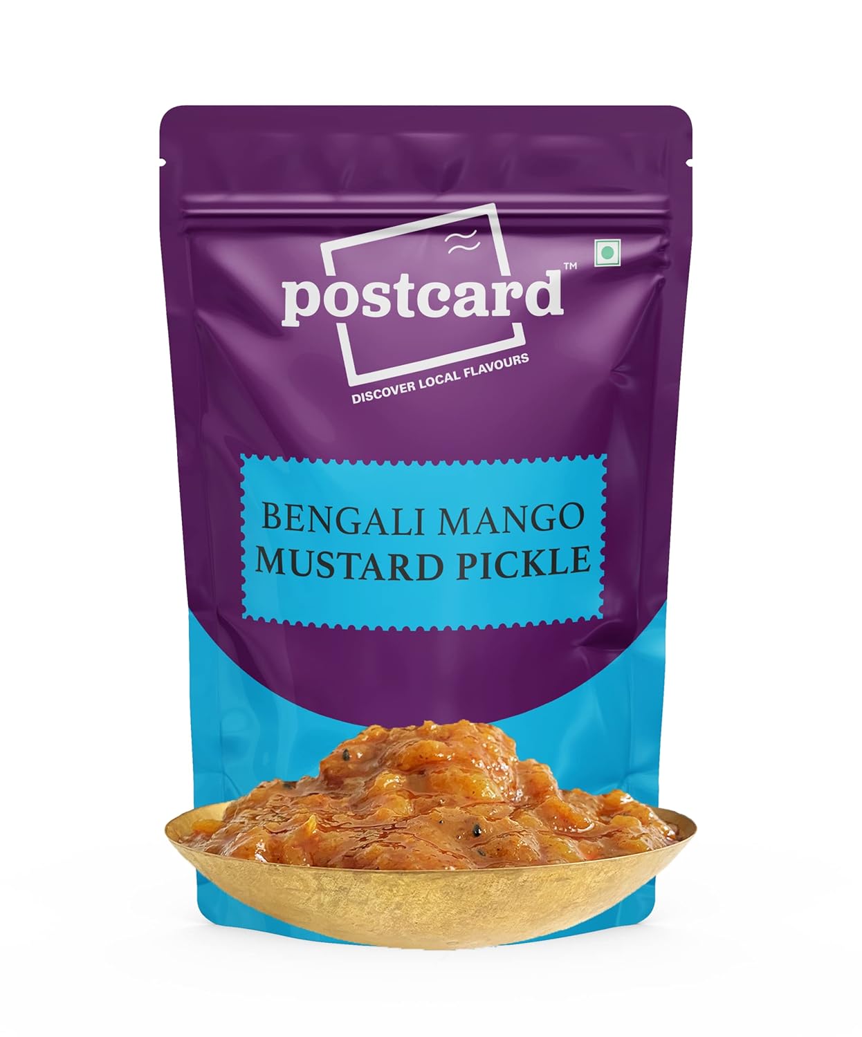 Postcard Bengali Mango Mustard Pickle | 400G | Pack of 2 x 200G | Sweet ...
