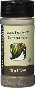 Encore Ground Black Pepper 32G : Amazon.ca: Grocery & Gourmet Food
