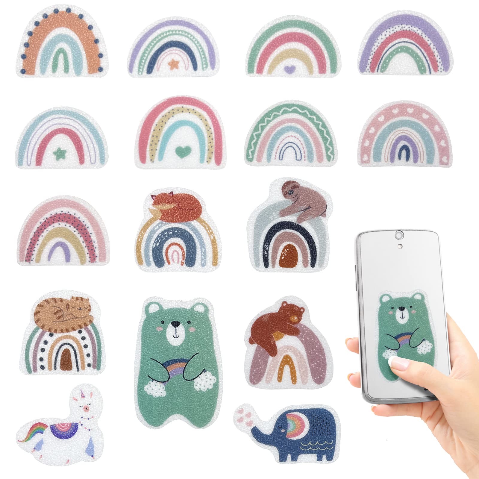 Amazon.com: KPOONI 16 PCS Calm Stickers Sensory Calming Stickers ...