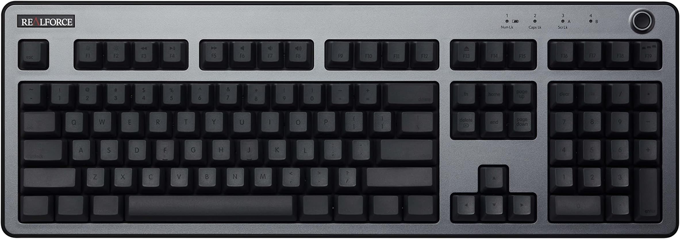 Amazon.com: REALFORCE R2 Keyboard (Full, Black, Mixed Key Weight ...