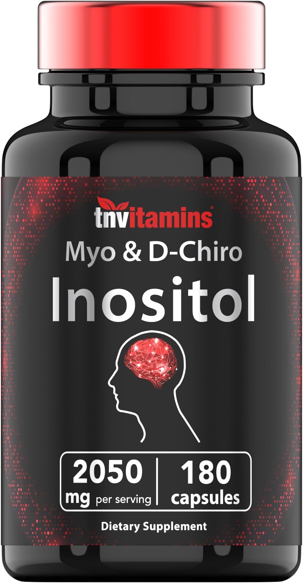 Amazon.com: tnvitamins Inositol: 2,050mg - 180 Capsules | Inositol ...