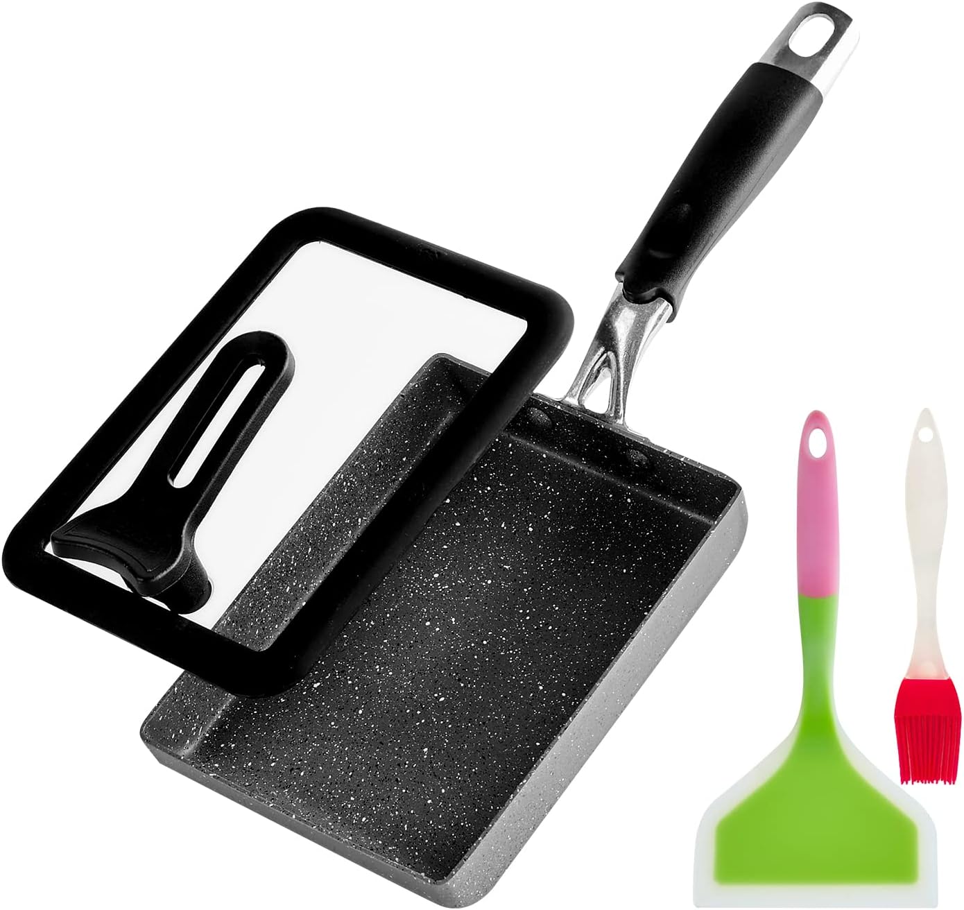 Amazon.com: Cuisinart 5730M-14NV 14cm Mini Square Fry Pan - Navy: Home ...
