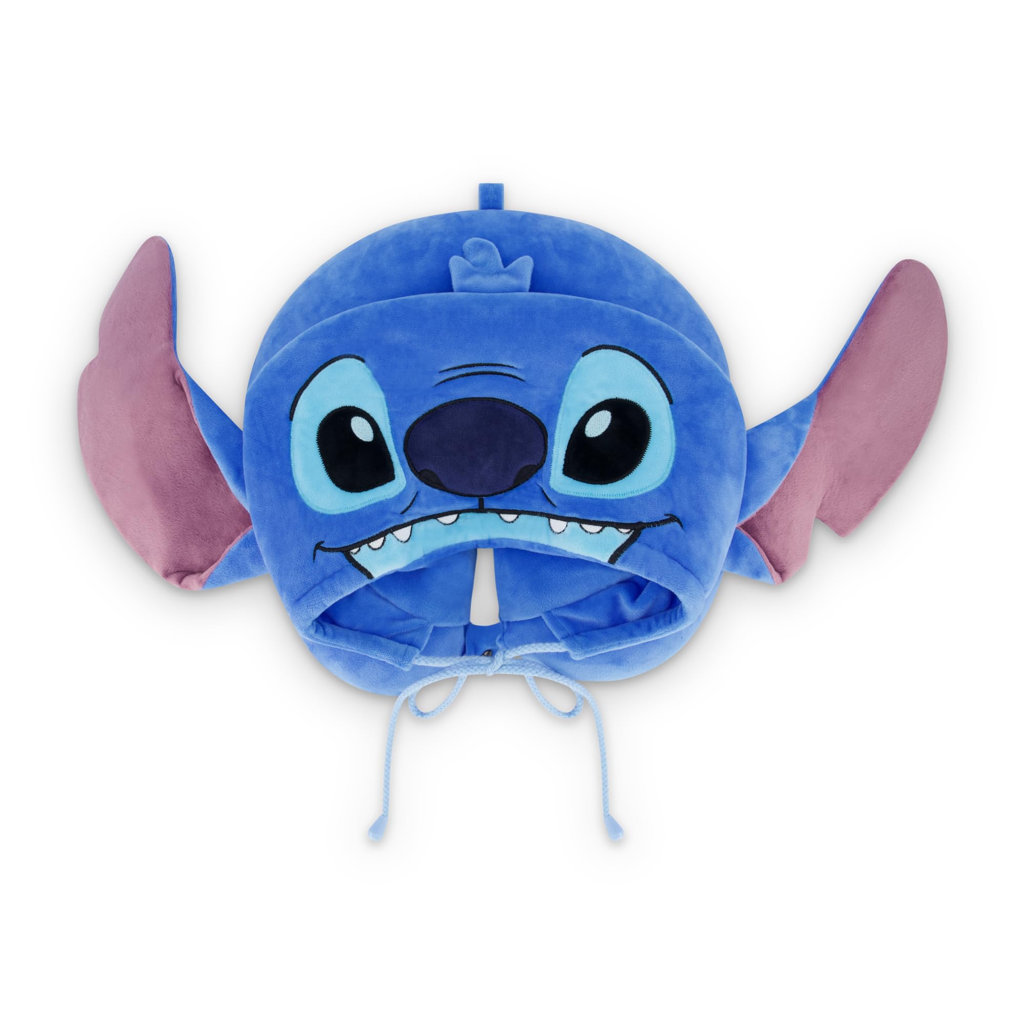 Amazon.com: FUL Disney Stitch Hooded Neck Pillow with 3D Ears, Travel ...