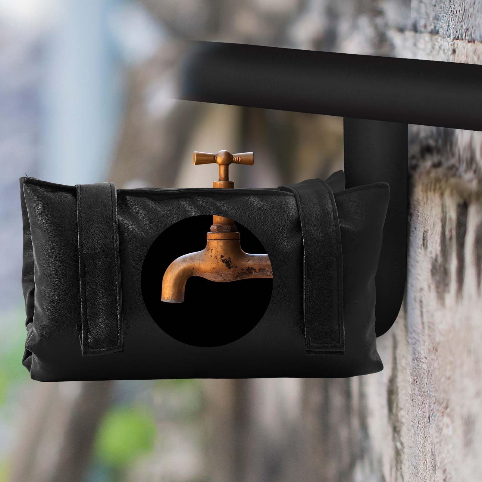 Gulfmew Winter Outside Tap Cover and 16 x 9 mm Thick 1.8 M Pipe ...