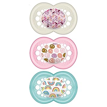 Amazon.com : MAM Original Pacifier, Nipple Shape Helps Promote Healthy ...
