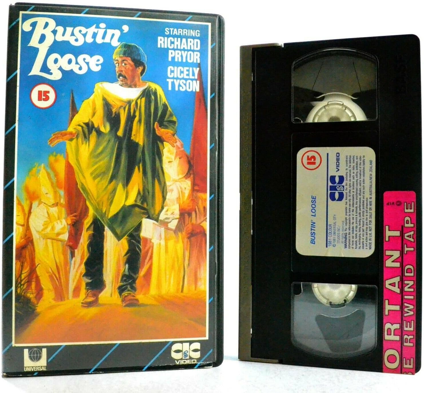 Amazon.com: Bustin' Loose [VHS] : Richard Pryor, Cicely Tyson, Angel ...