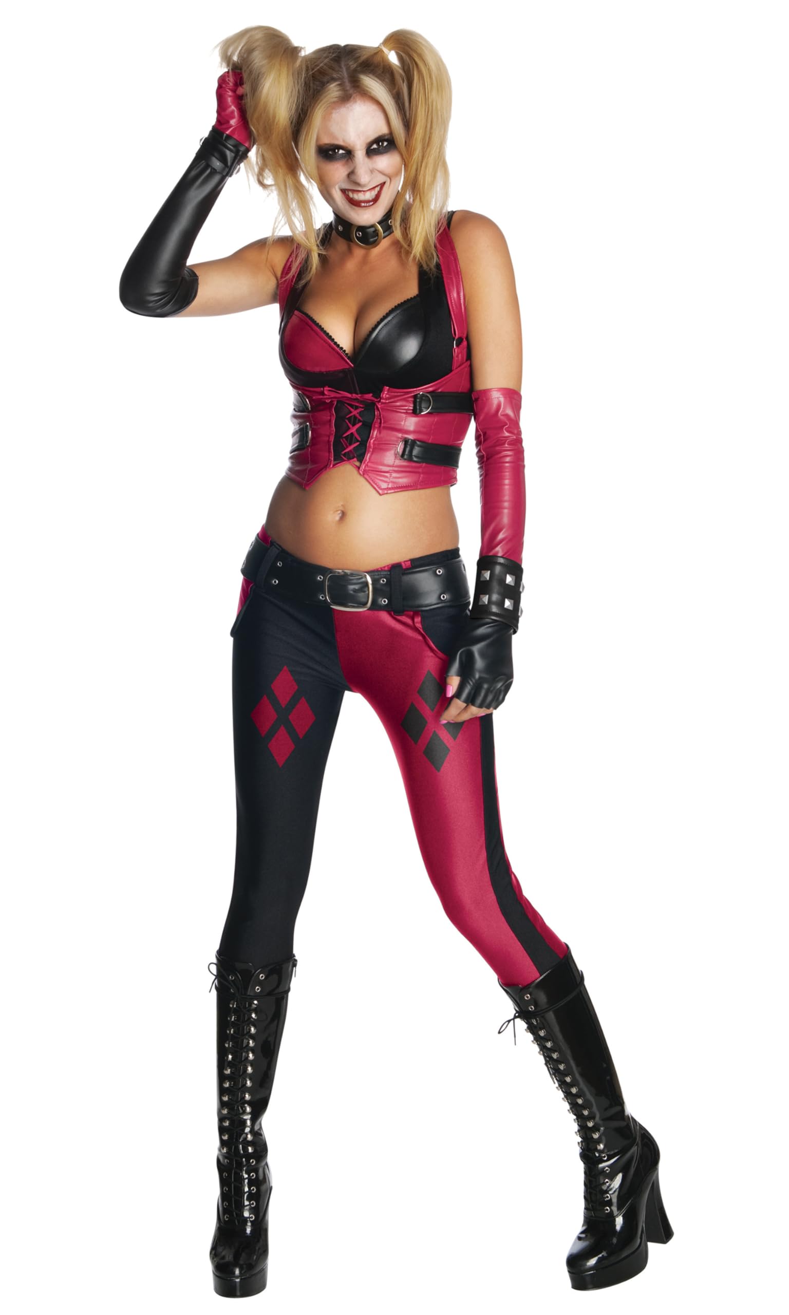 Amazon.co.jp: ハーレイクイン コスプレ セクシー コスチューム