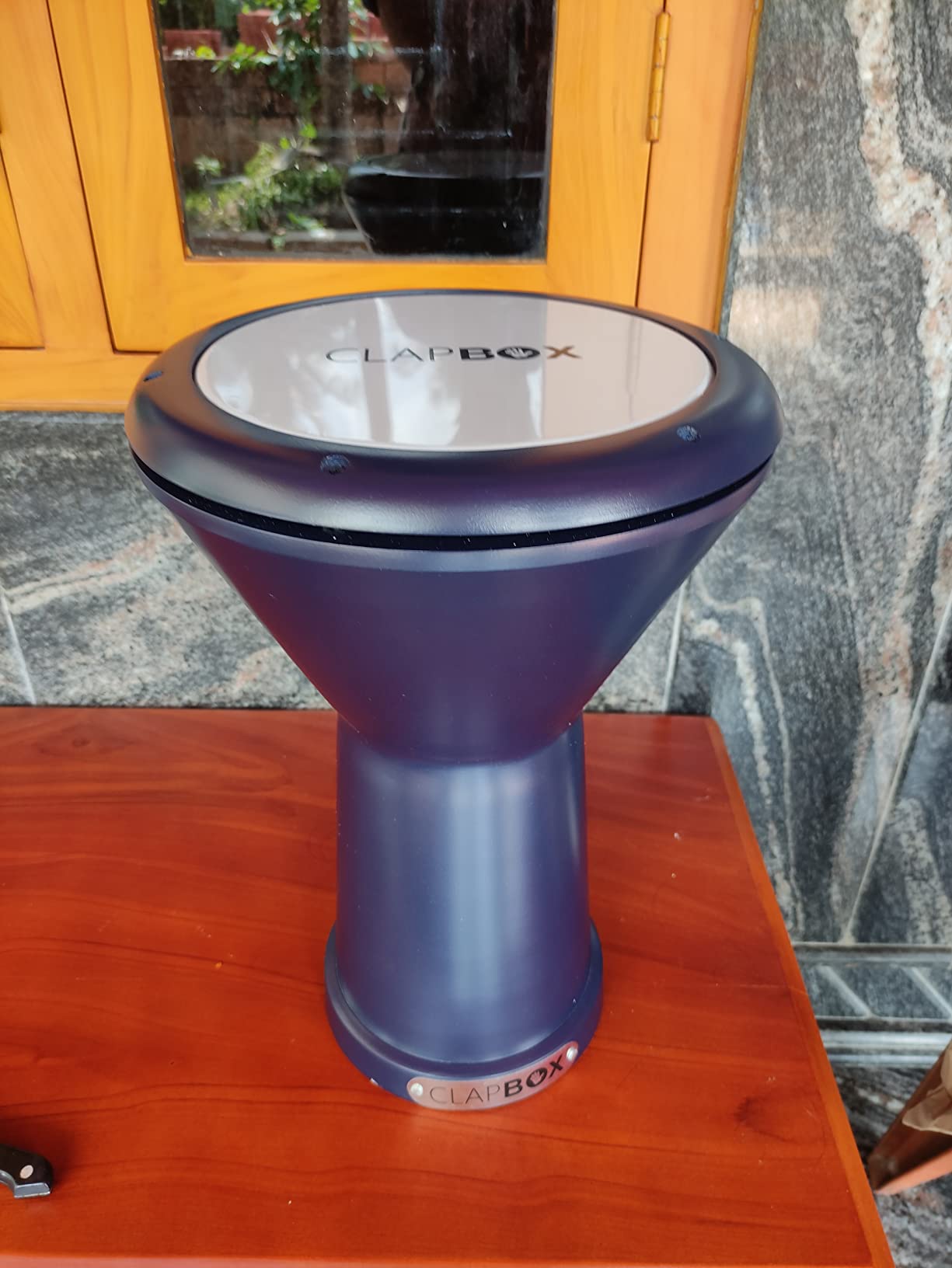 Clapbox Darbuka- Aluminium (9 Inches, Blue) Full Size : Amazon.in ...
