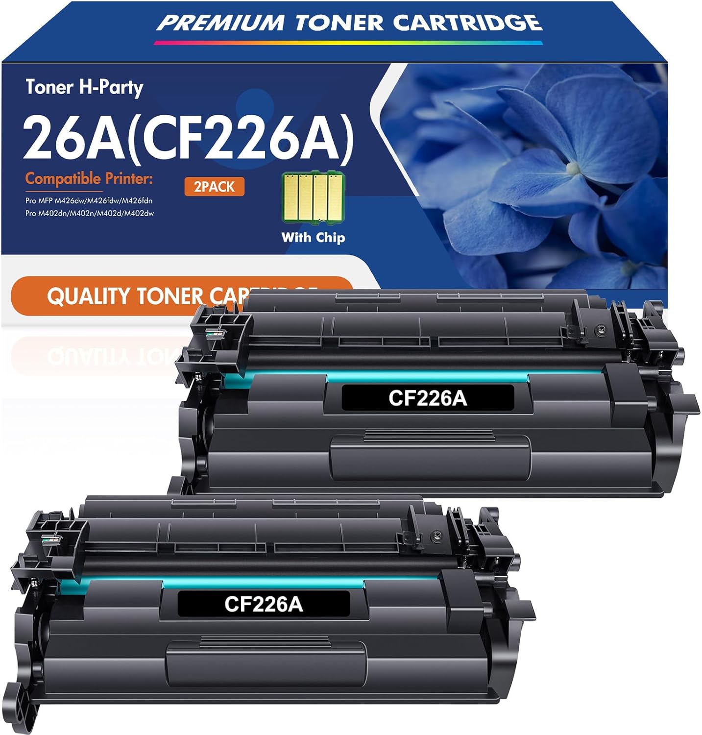 Amazon.com: 26A Toner Cartridge 2 Pack M426dw Compatible Replacement ...