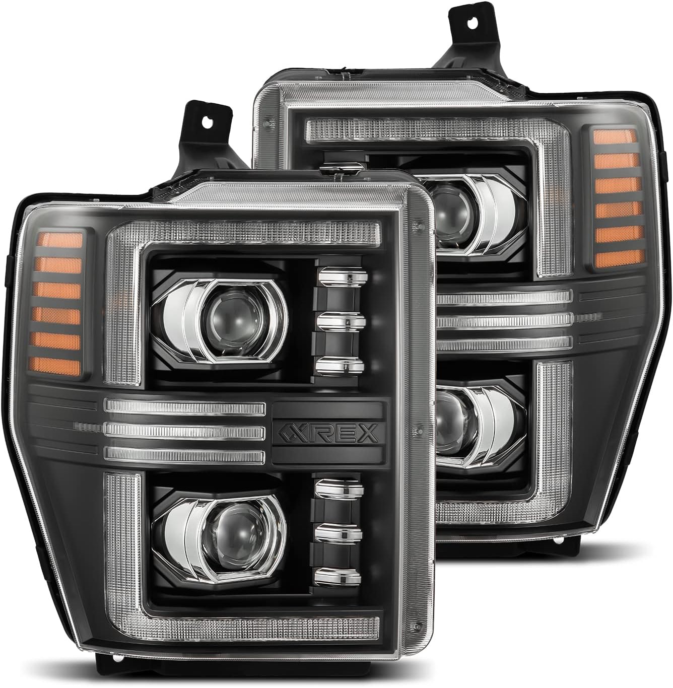 Amazon.com: KUAFU LED Projector Headlights Compatible with 2008-2010 ...