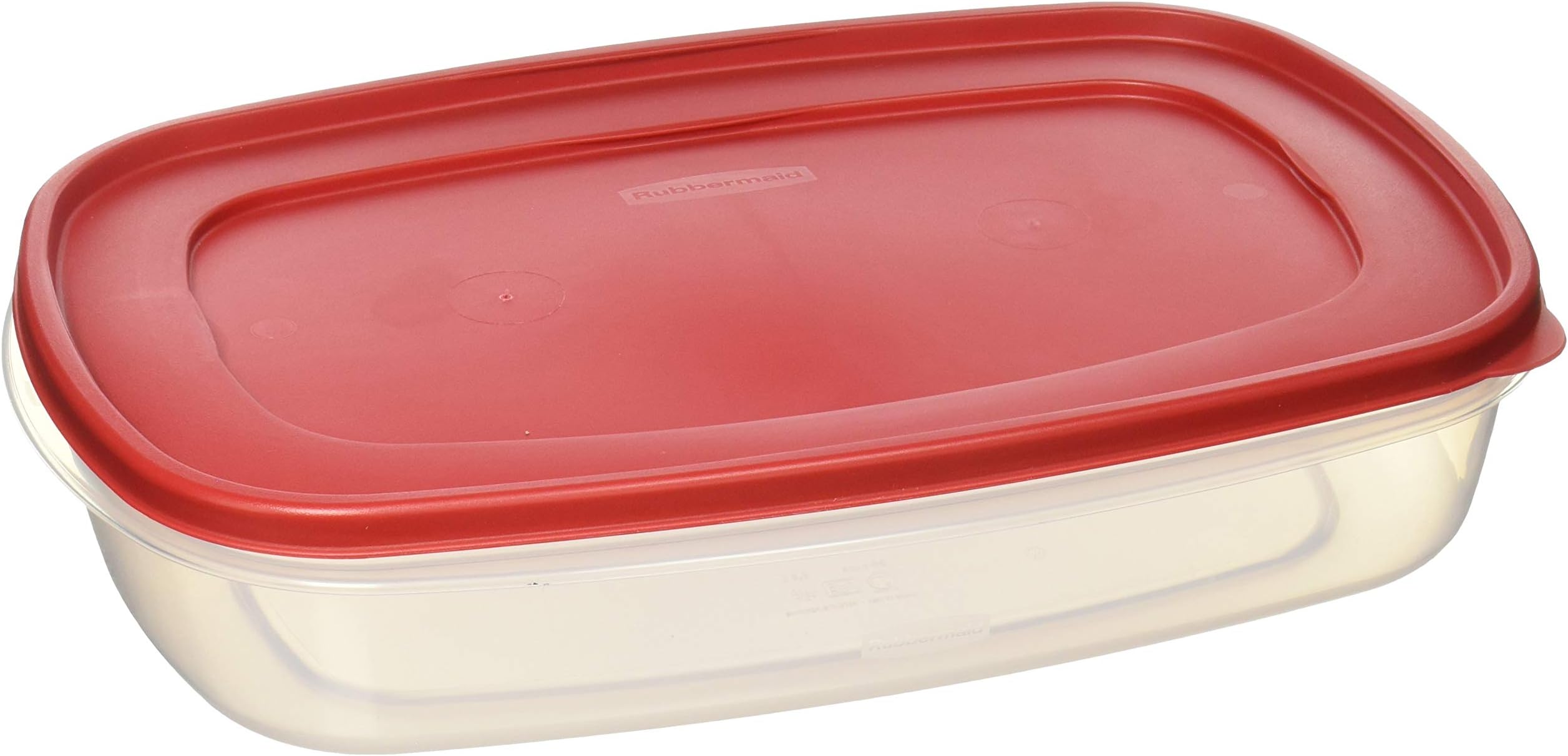 Amazon.com: Rubbermaid Plastic Easy Find Lid Food Storage Container, 1. ...