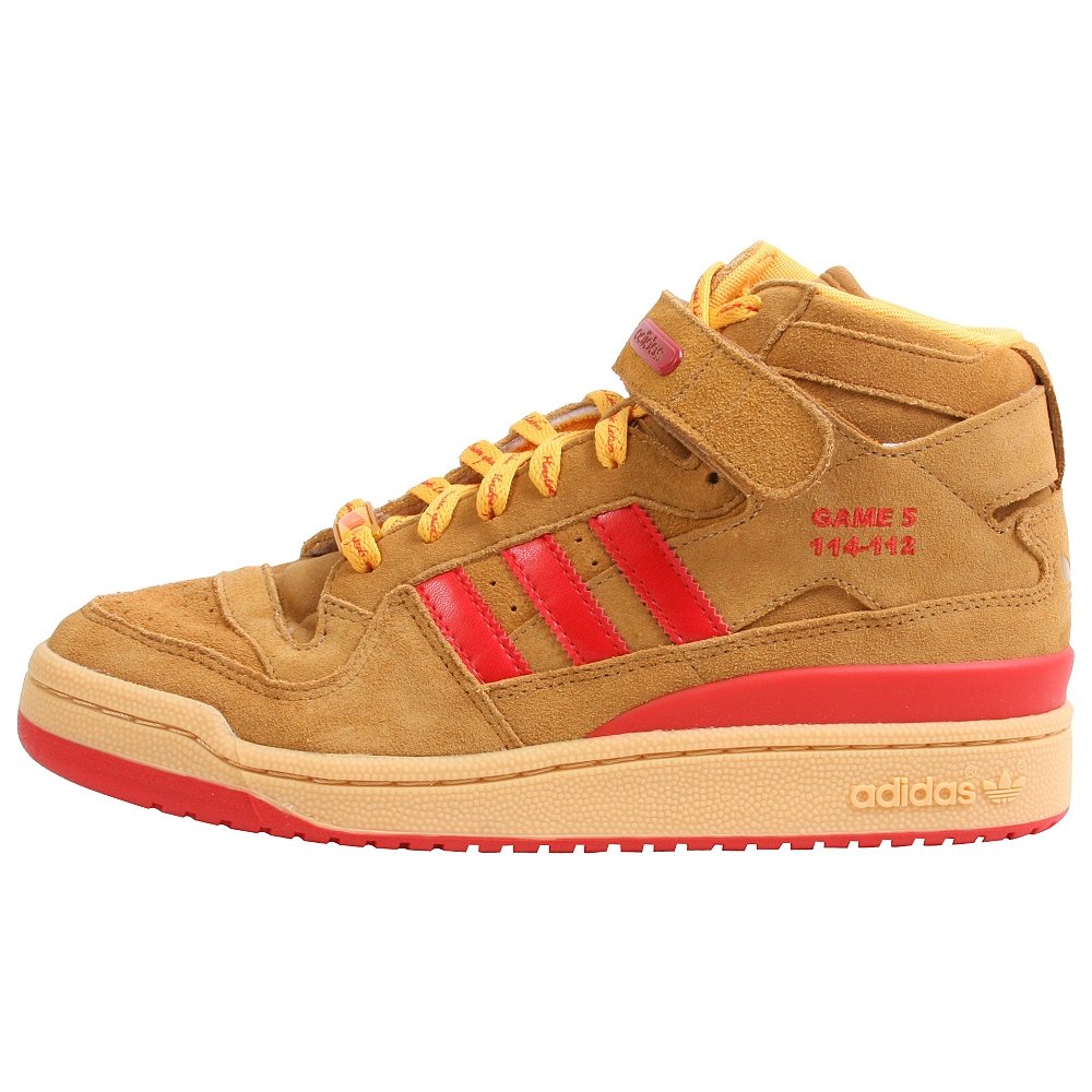 Buy adidas Select Men's Forum (Twin Towers) Sneaker,Wheat/Red/Gold,10 M ...