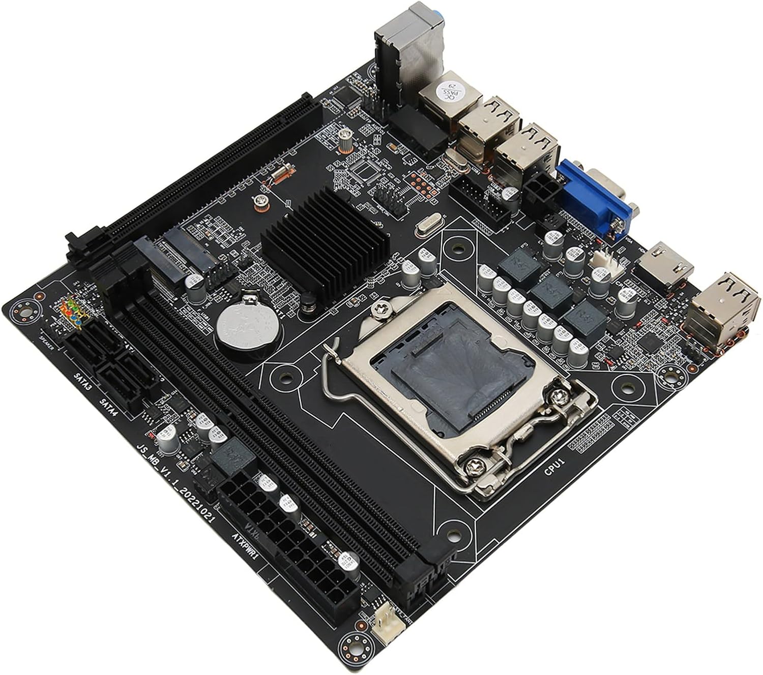 DDR3 Mainboard, H61S Motherboard for Desktop, Dual Channel DDR3 ...