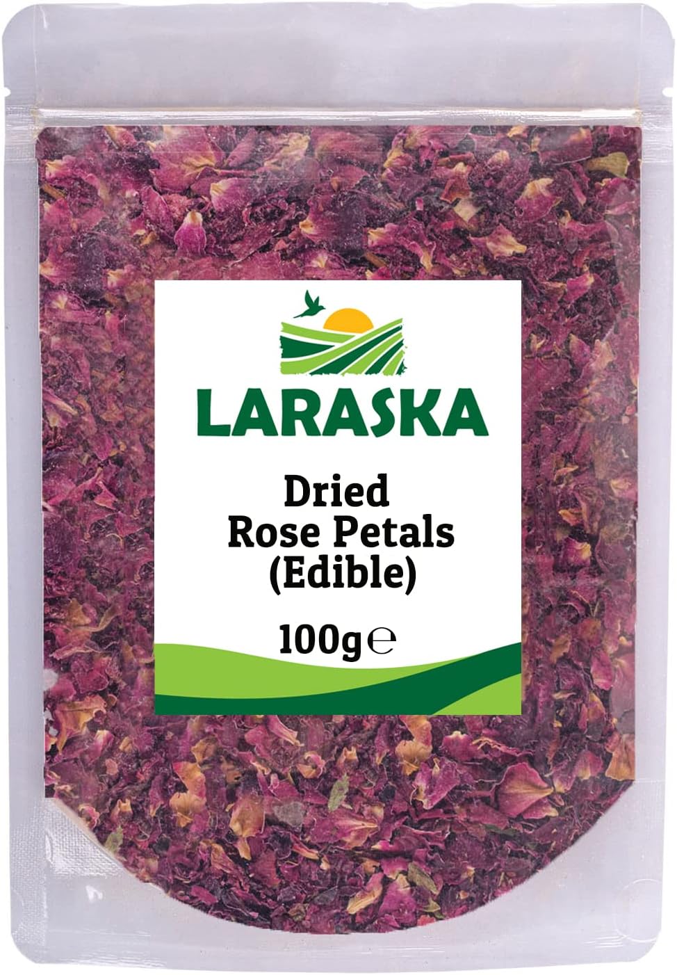 Dried Edible Rose Petals 100g - Premium Quality Dried Rose Petals for ...