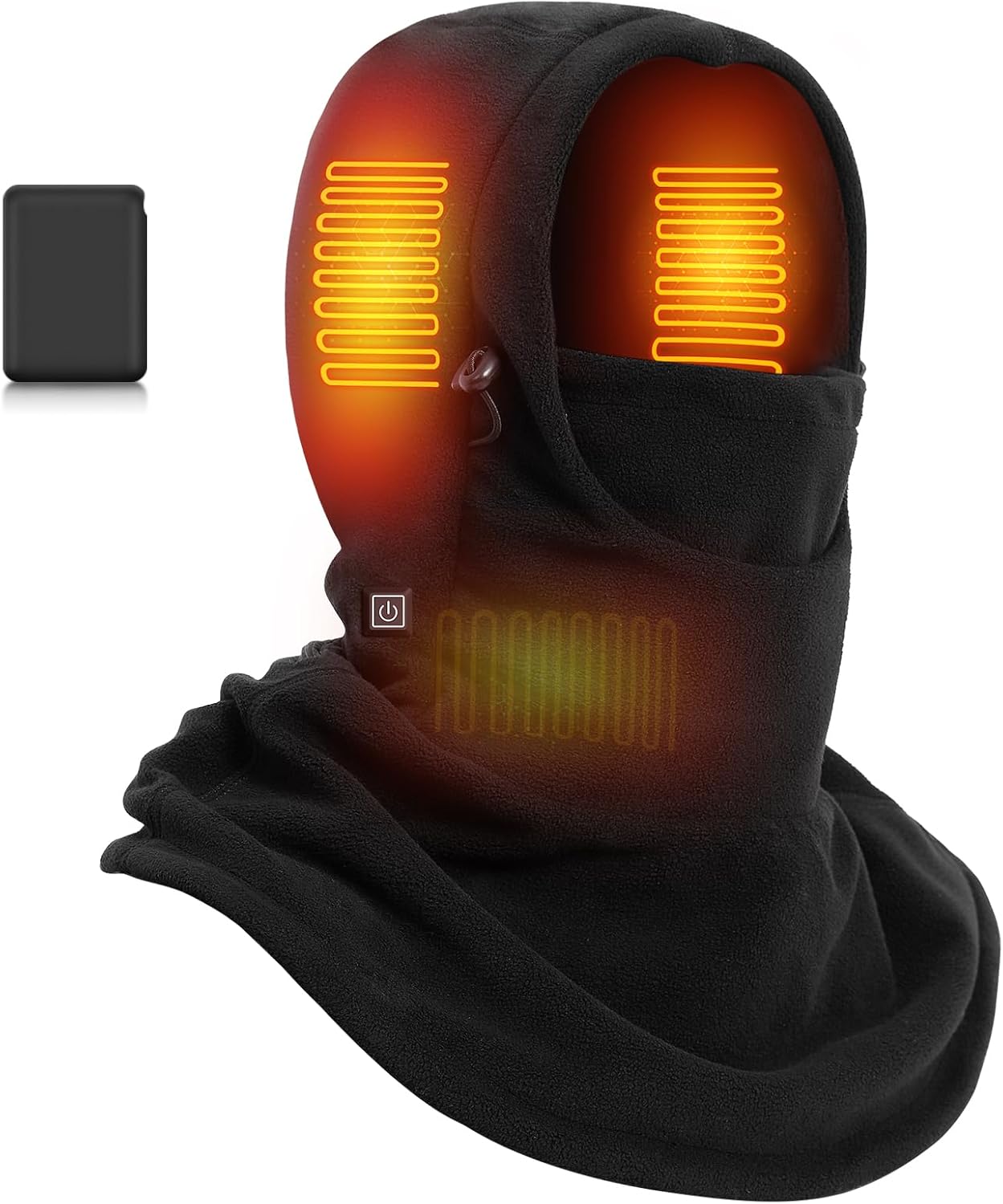 Foiueyga Battery Heated Balaclava for Men and Women - Thick Polar ...