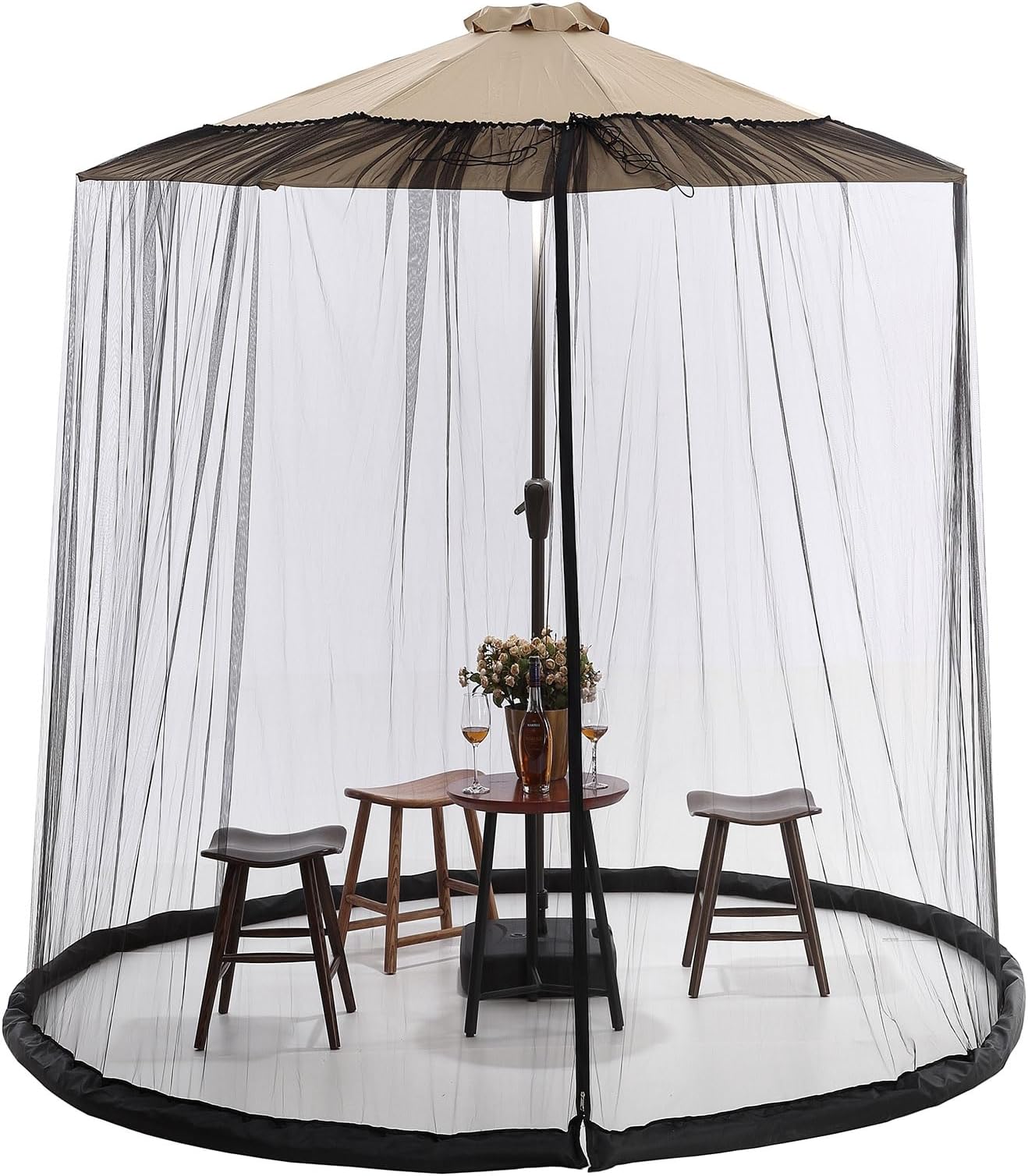 Amazon.com : DOOSARG Umbrella Mosquito Netting, Square 10x10, for 10 ...