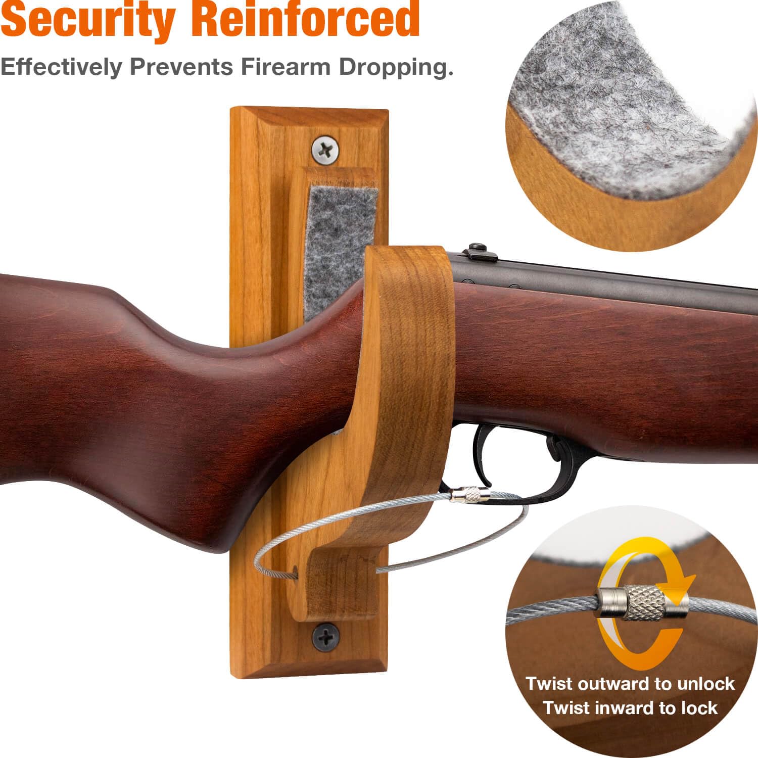 Pistola De Madera De Cerezo