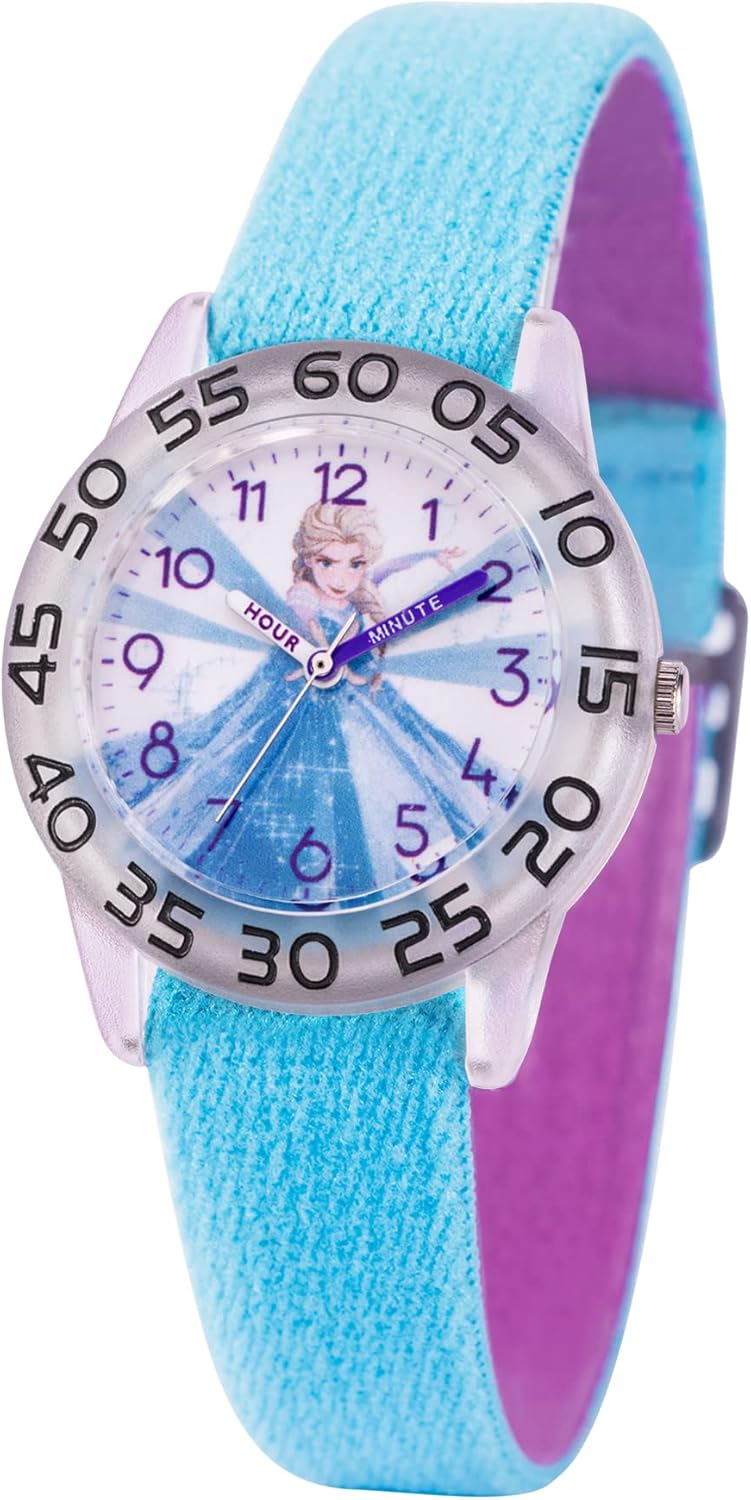 Amazon.com: Disney Frozen Watch Elsa Watch for Kids 3-5 - Frozen ...
