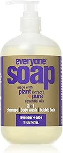 EVERYONE Soap, Lavender & Aloe, 16 Ounce : Amazon.ca: Beauty & Personal ...