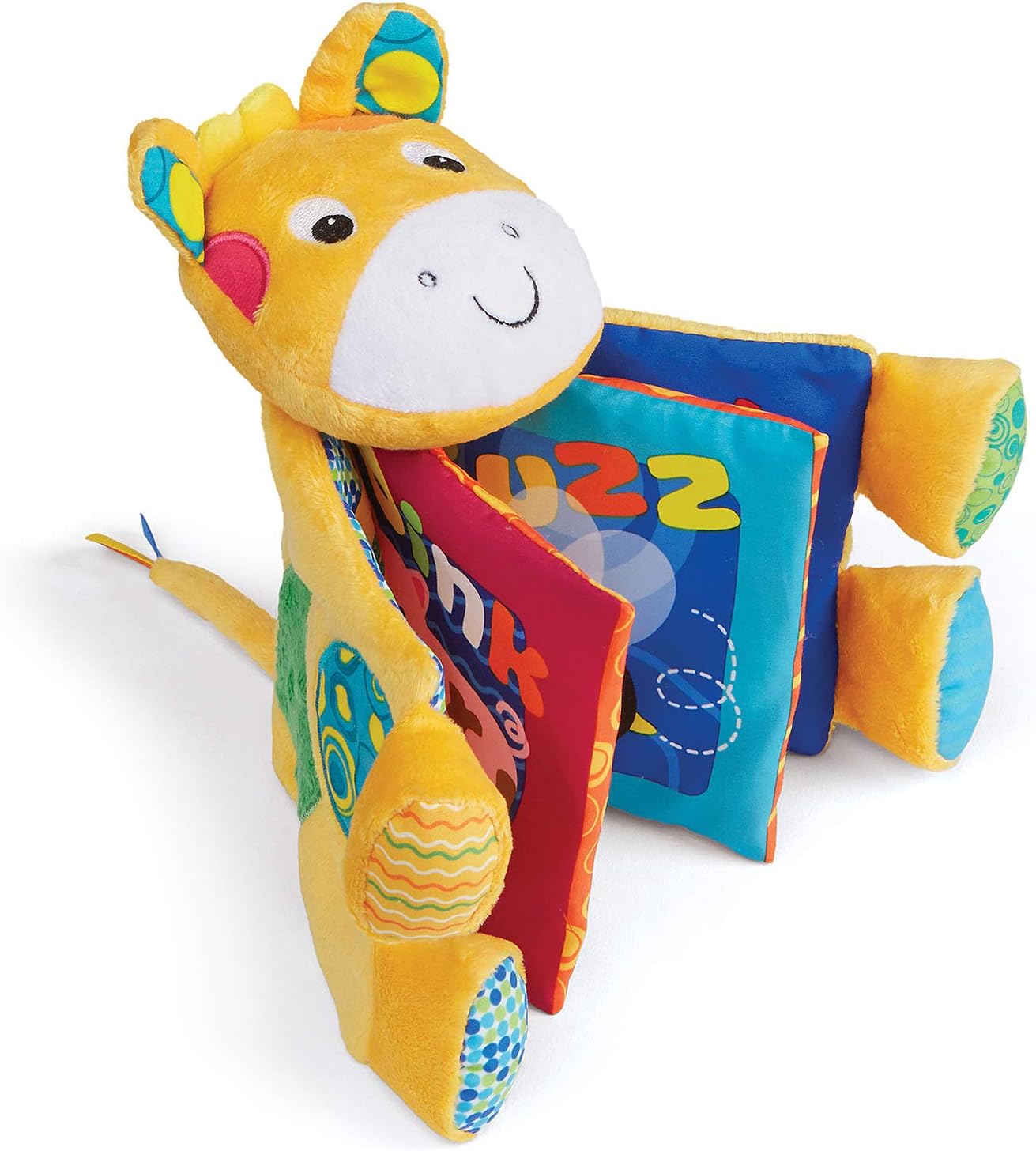 Amazon.com: Earlyears Farm Friends – Crinkle Book Baby Toy – with 6 ...