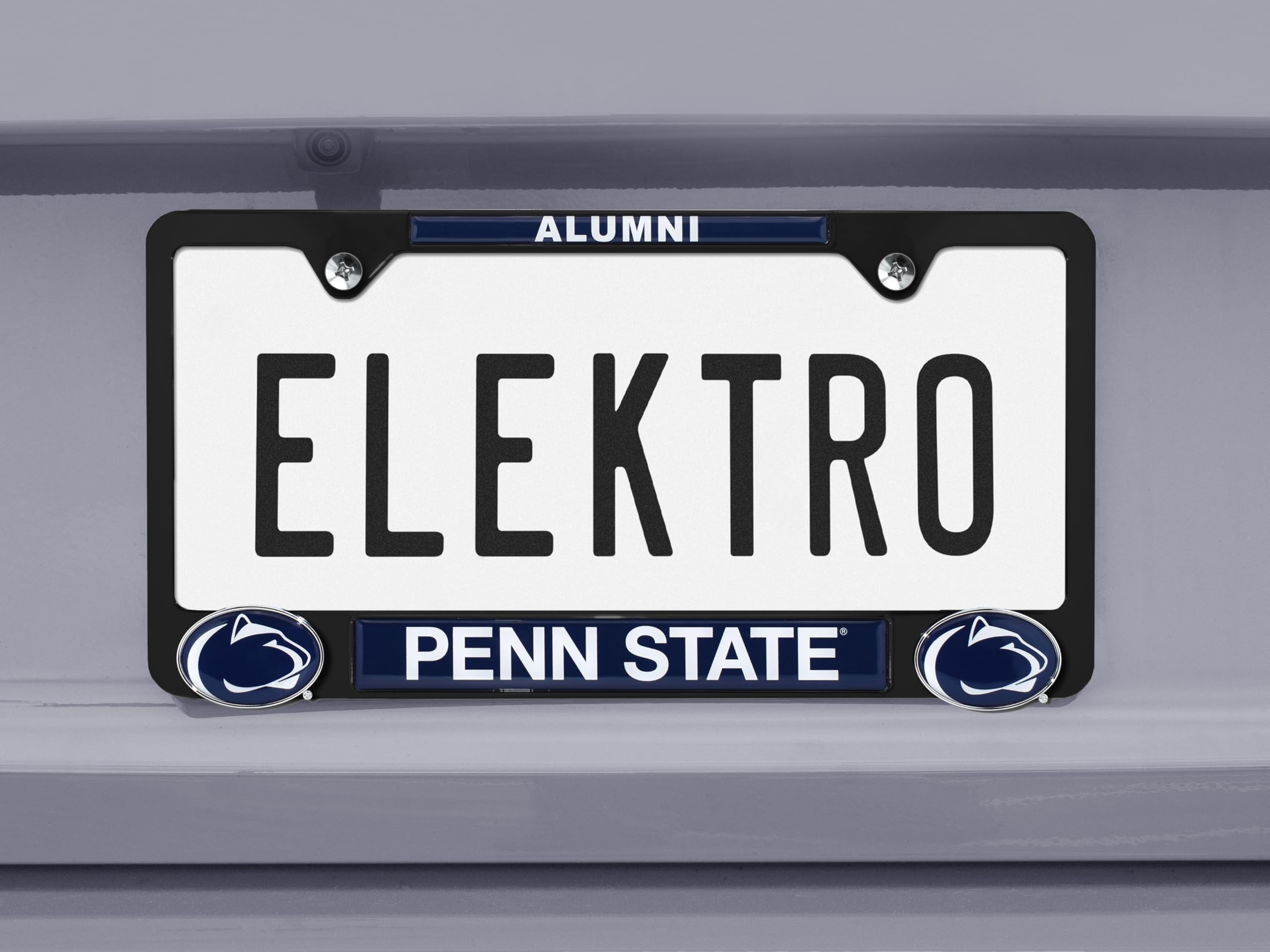 Penn State Plates Penn State University License Plate Frame - Black ...
