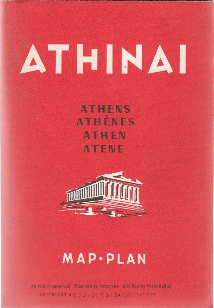 Map, Athens, Attica, Piraeus, Greece =: Plan = Athinai: Editions C ...