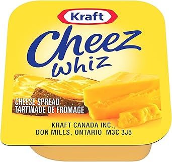 Cheez Whiz Original 200-Pack Individual Cheese Spread Packets